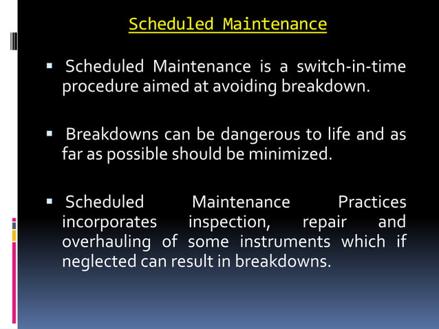 Plant maintenance basics | PPSX