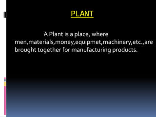 Plant maintenance basics | PPSX
