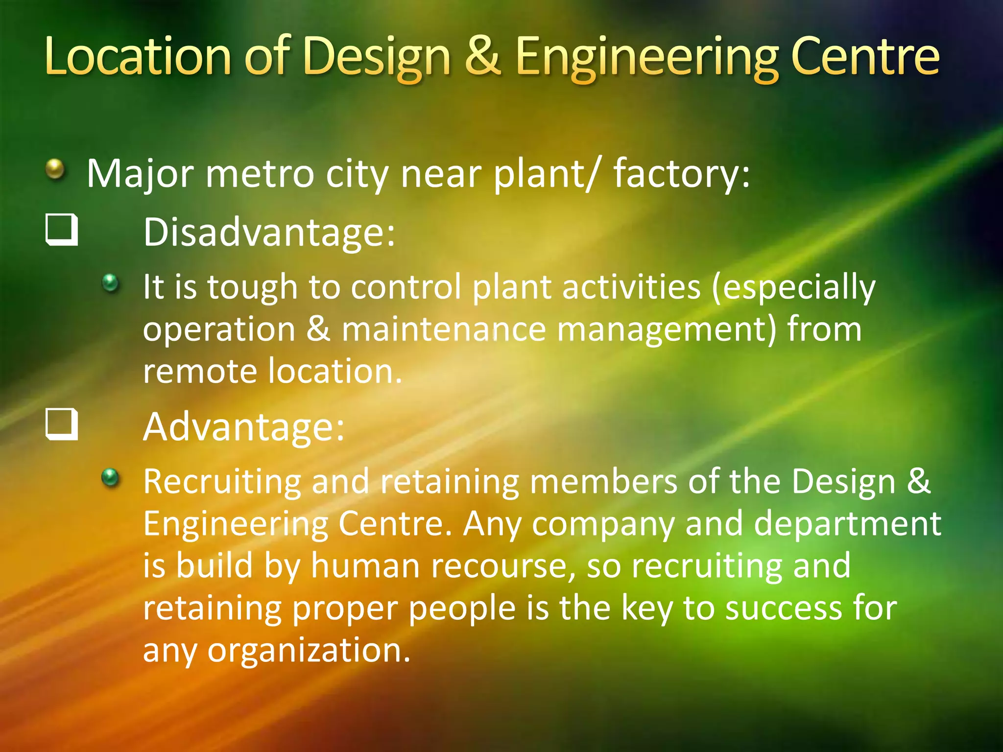 Plant & Maintenance Engineering | PPTX