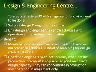 Plant & Maintenance Engineering | PPTX