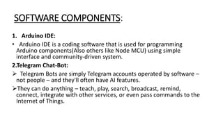 Plant monitoring System using Telegram Bot | PPT