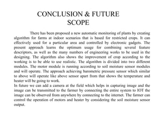 Plant monitoring system | PPTX
