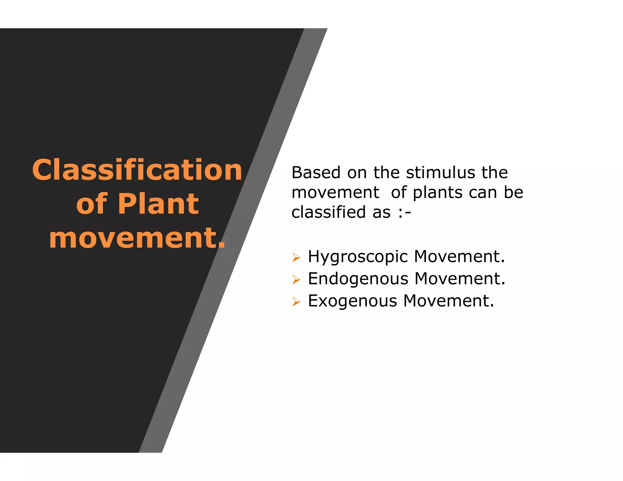 Plant movements | PDF