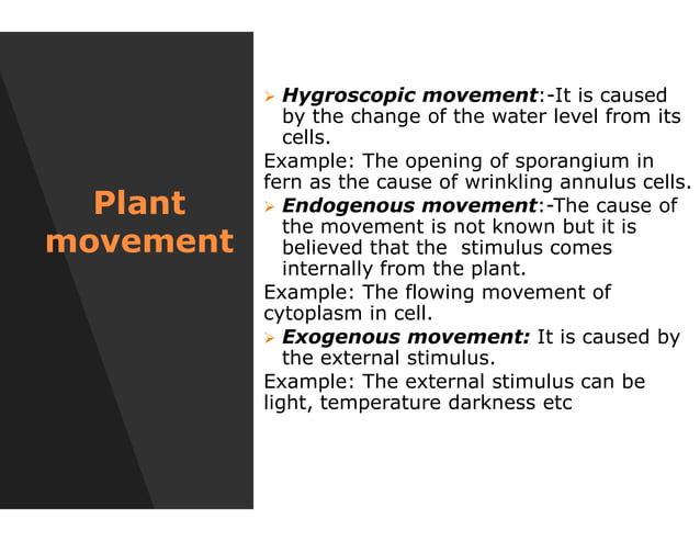 Plant movements | PDF | Gardening | Home & Garden