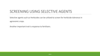 Breeding Plants using Chemical Mutagens | PPTX