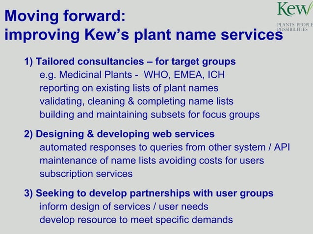 Plant names: Obstacles and Solutions to access information about plants ...