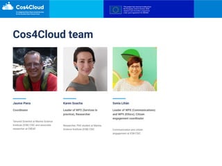 Introducing Co4Cloud: how will it benefit the citizen science community? | PPT