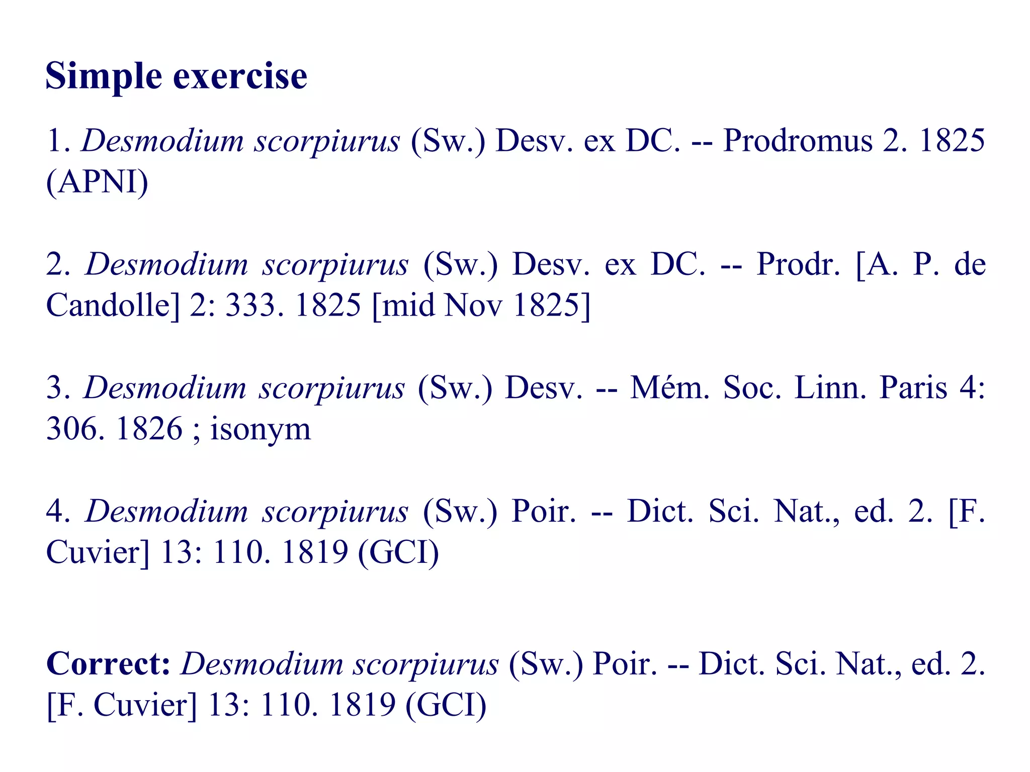 Plant nomenclature | PPT