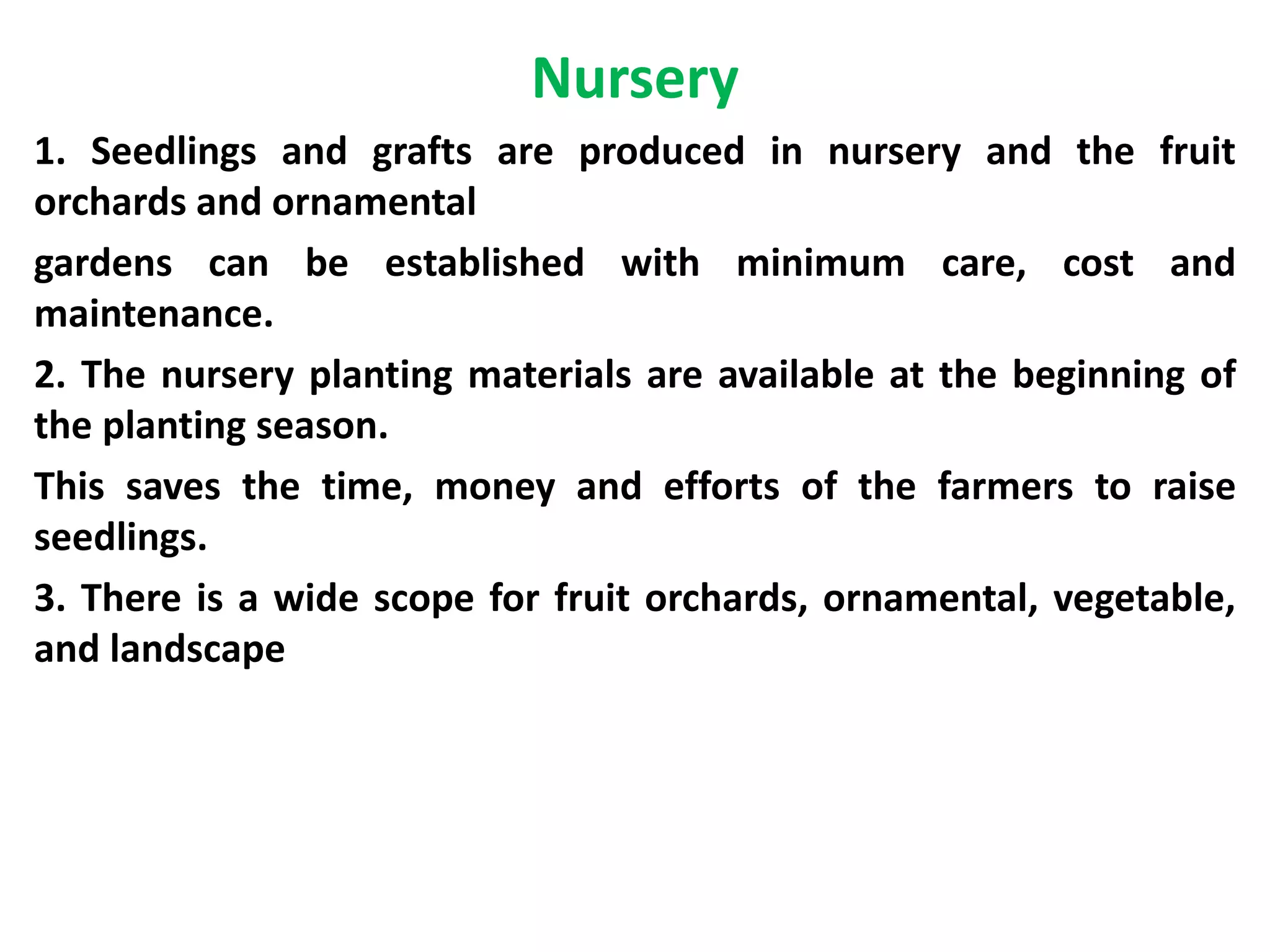 Plant nursery industry | PPT