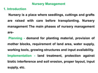 Plant nursery industry | PPT