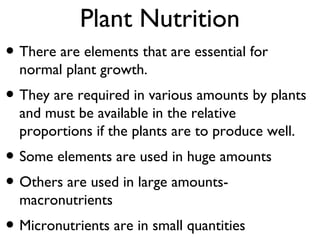 Plantnutrition | PPT