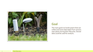 Plant observatory(mini project) | PPTX
