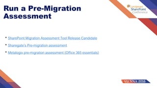 Plan to Migrate to SharePoint Online | PPT