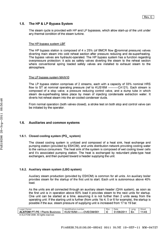 Plant operation manual | PDF