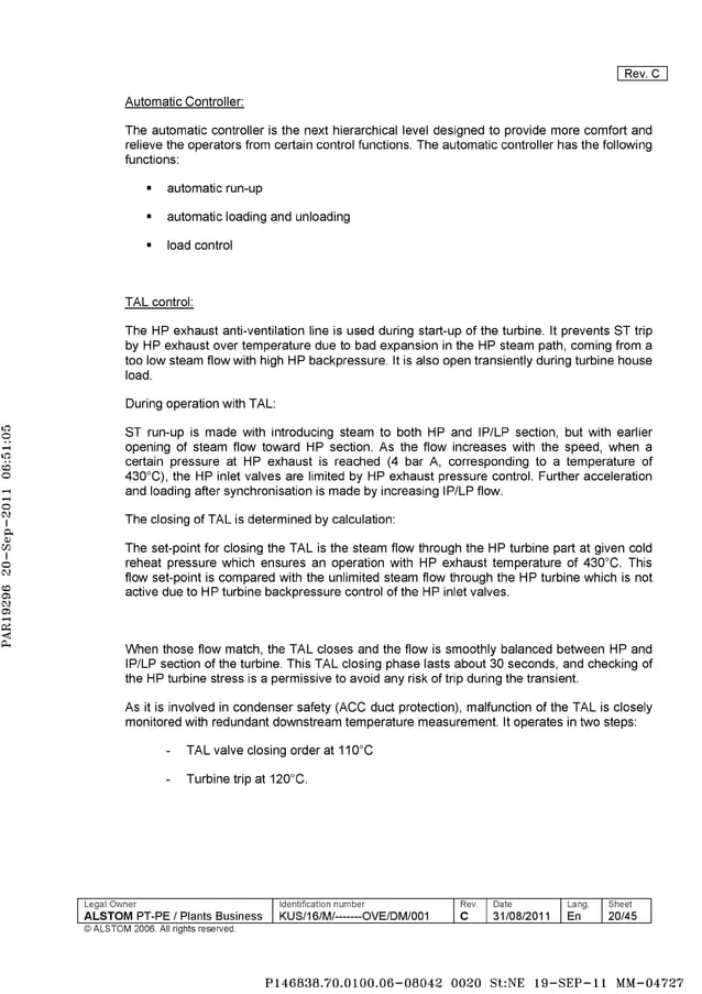 Plant operation manual | PDF