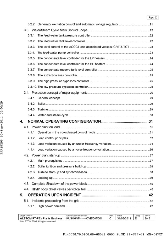 Plant operation manual | PDF