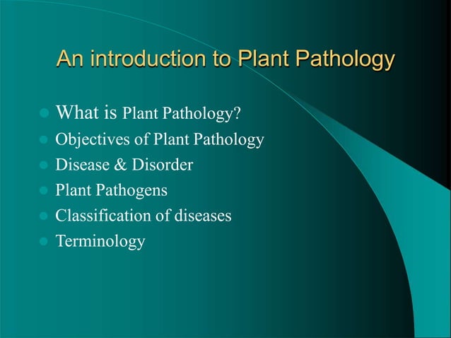 plant pathology.ppt | Gardening | Home & Garden