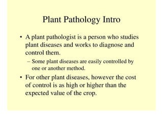 Plant Pathology | PDF