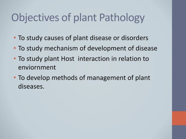Plant pathology (lecture 1) | PPT