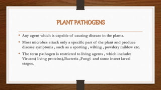 Plant pathology | PPTX