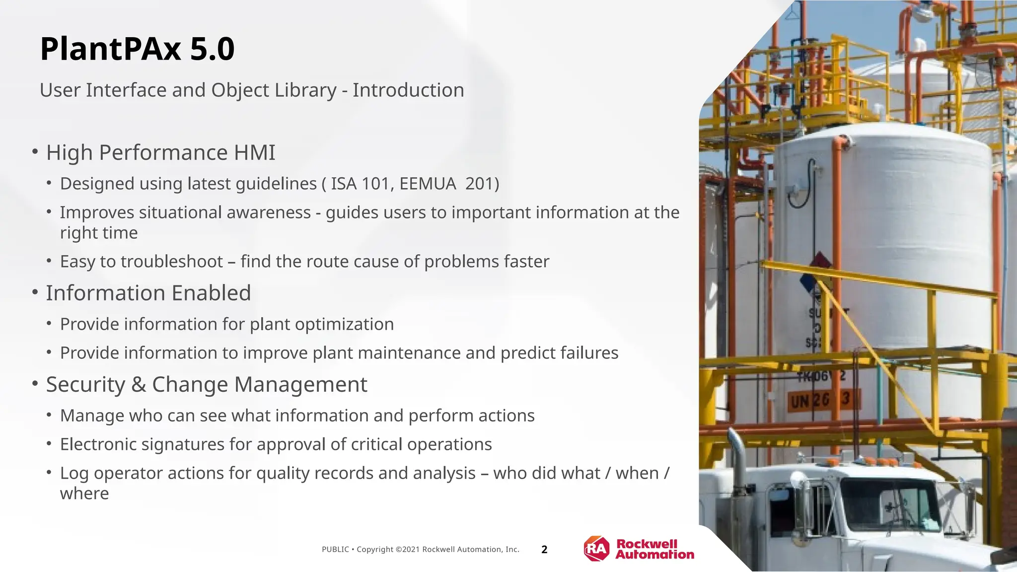 PlantPAx 5.0 User Interface & Library.pptx