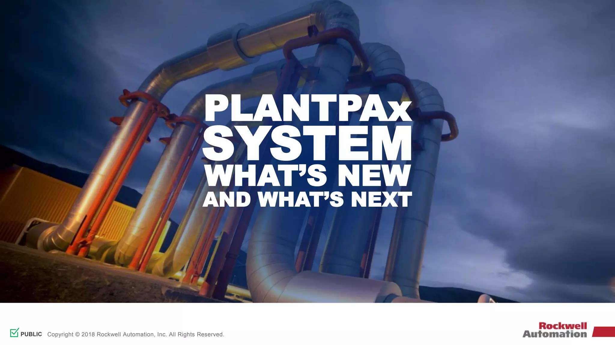 PlantPAx system - what's new and what's next | PPTX