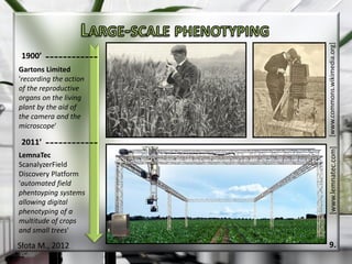 Plant phenotyping platforms | PDF