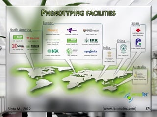 Plant phenotyping platforms | PDF