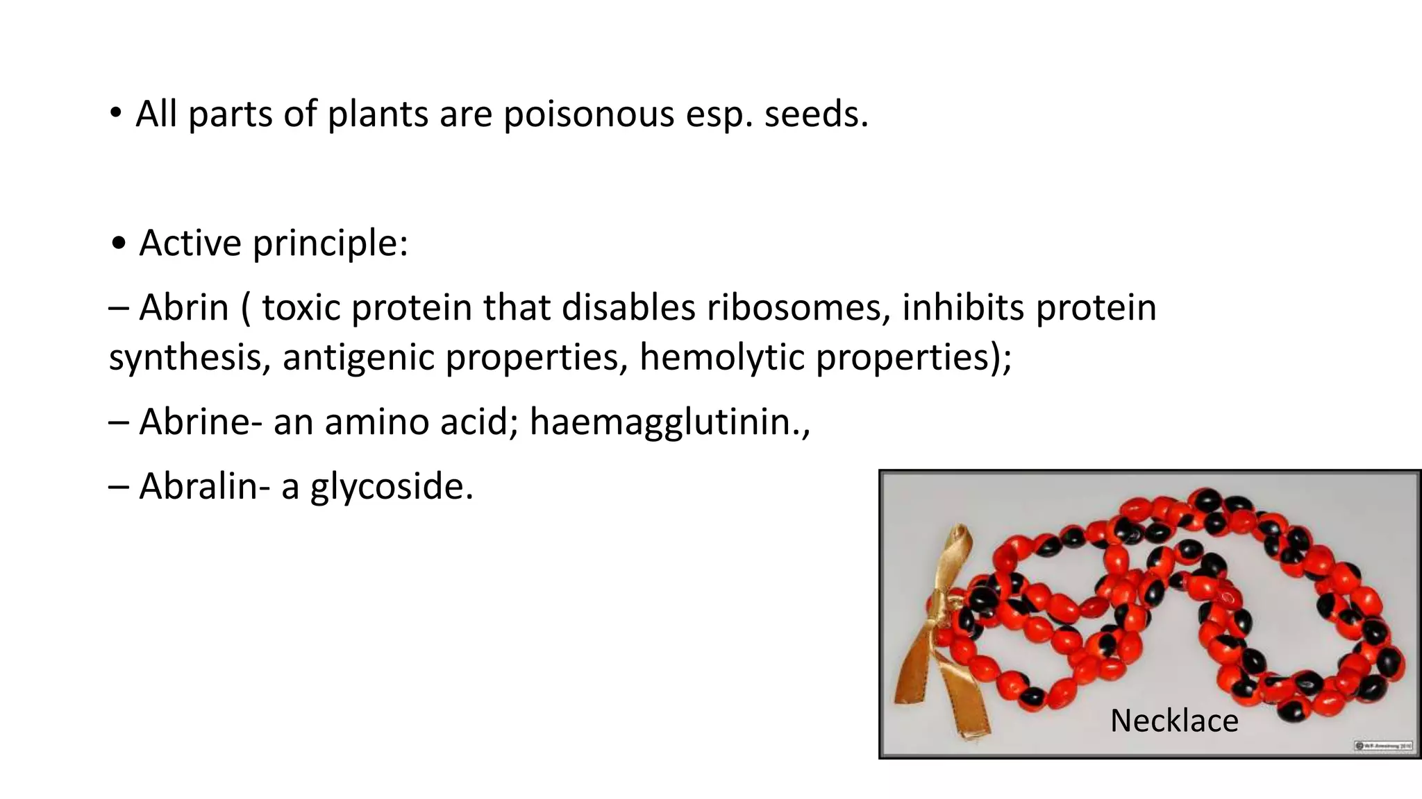 Plant poison | PPTX
