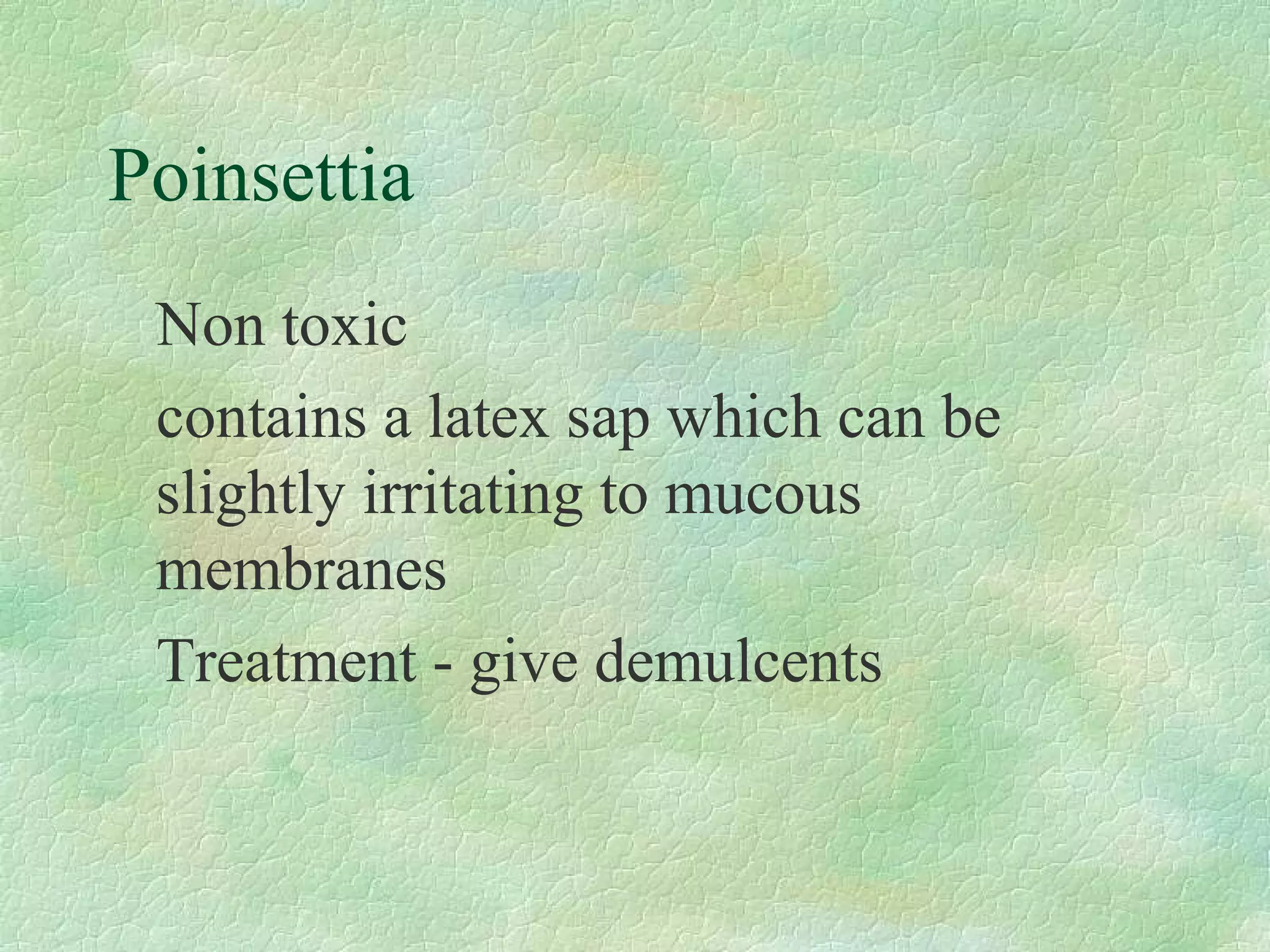 Plant poisoning | PPT