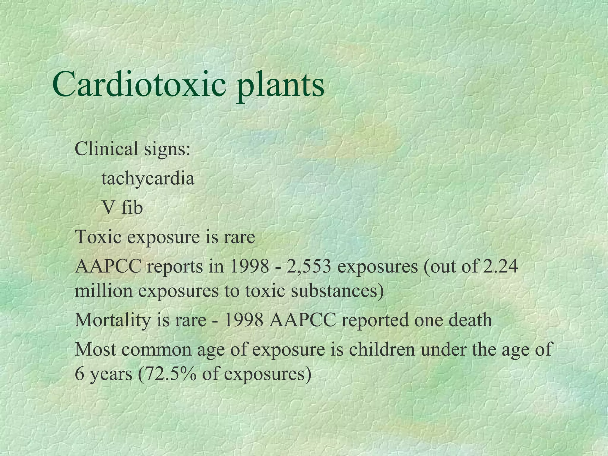 Plant poisoning | PPT