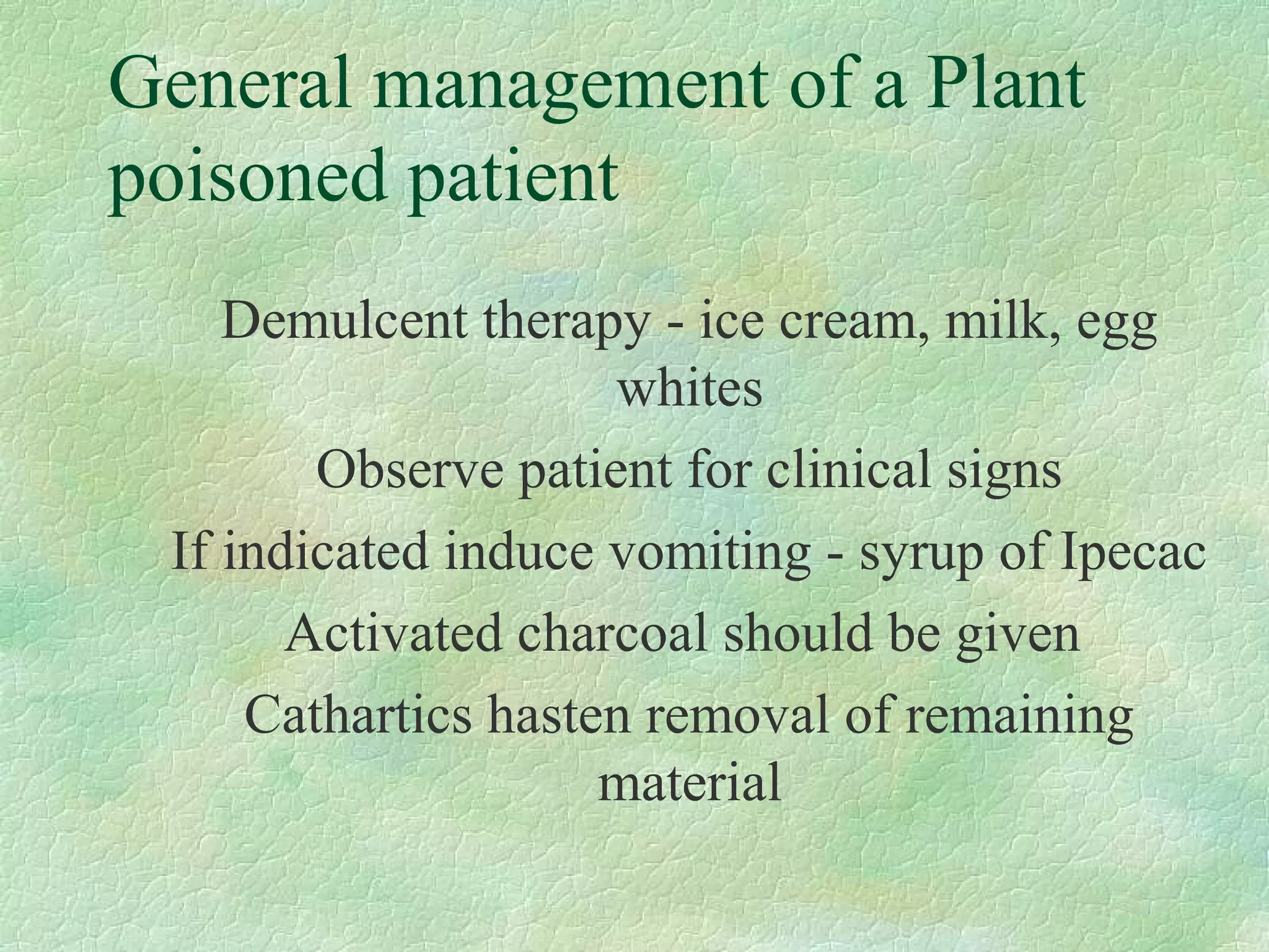 Plant poisoning | PPT