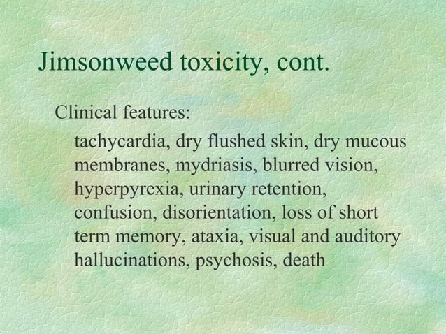 Plant poisoning | PPT