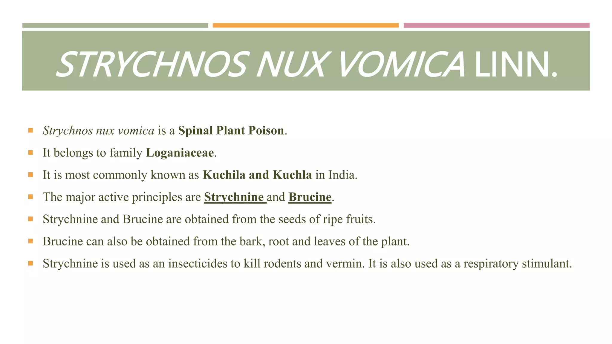 Plant Poisons 1 | PPTX