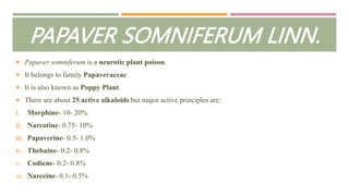 Plant Poisons 1 | PPTX