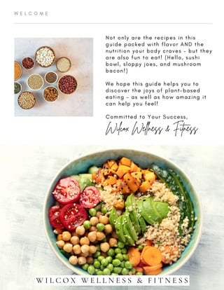 Plant Power Recipe Book | PDF