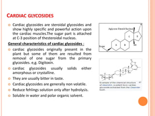 Cardiac Glycosides and plants | PPT