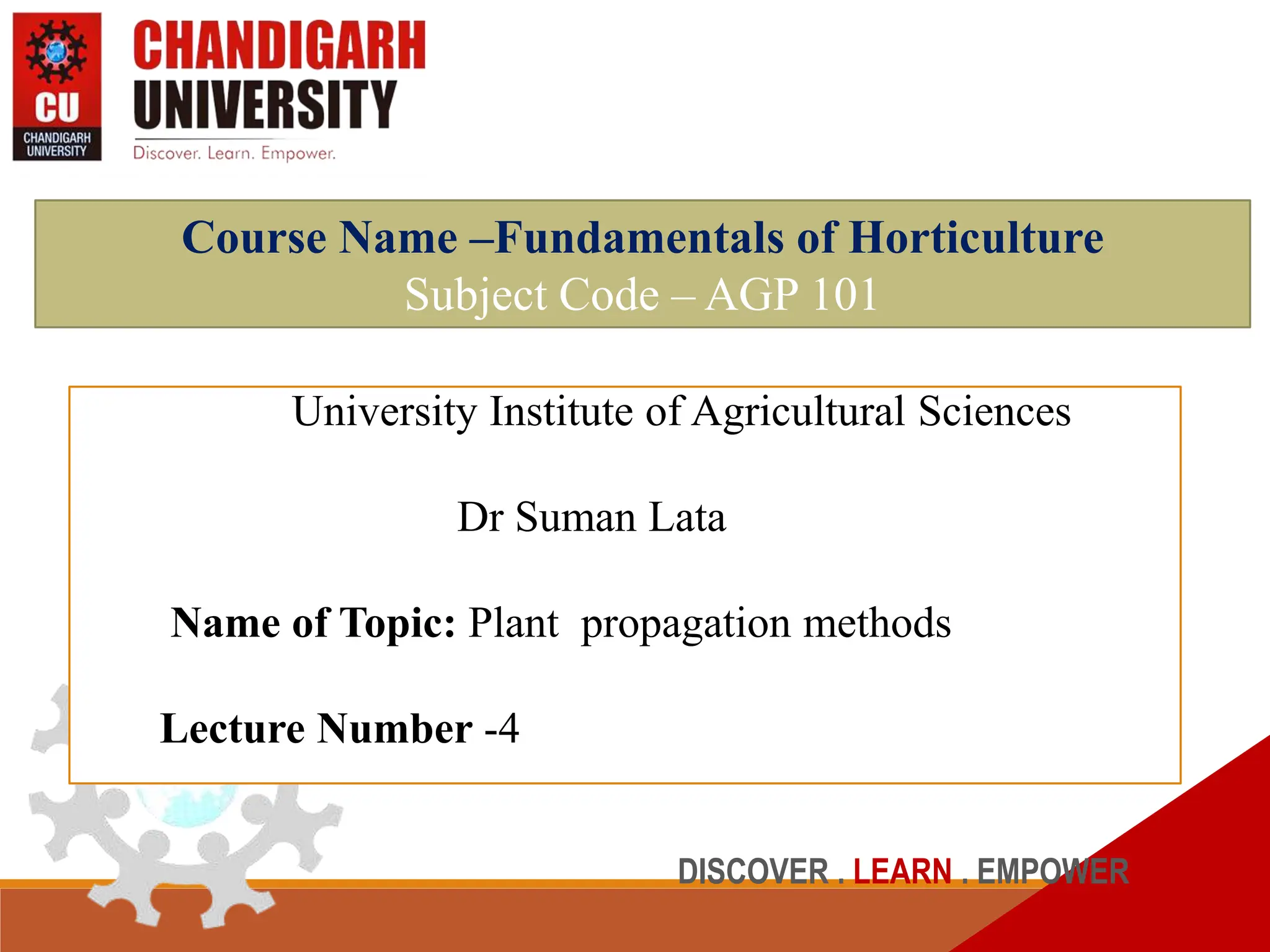 plant Propagation methods and its role in horticulture | PPTX