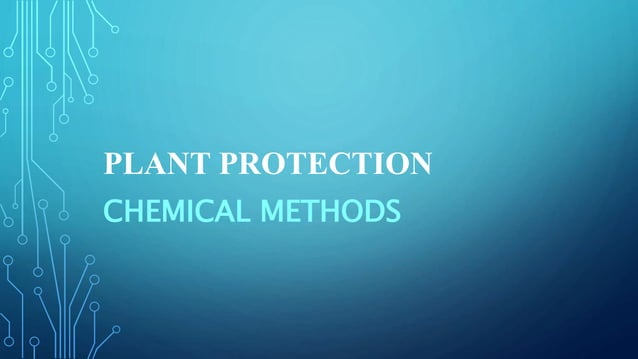 Plant protection | PPTX