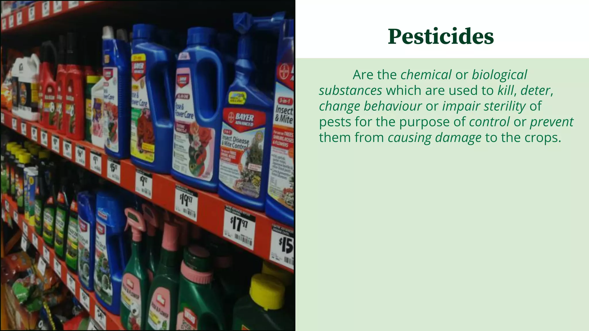 Pesticides introduction, types, formulation and toxicity, safe use and ...