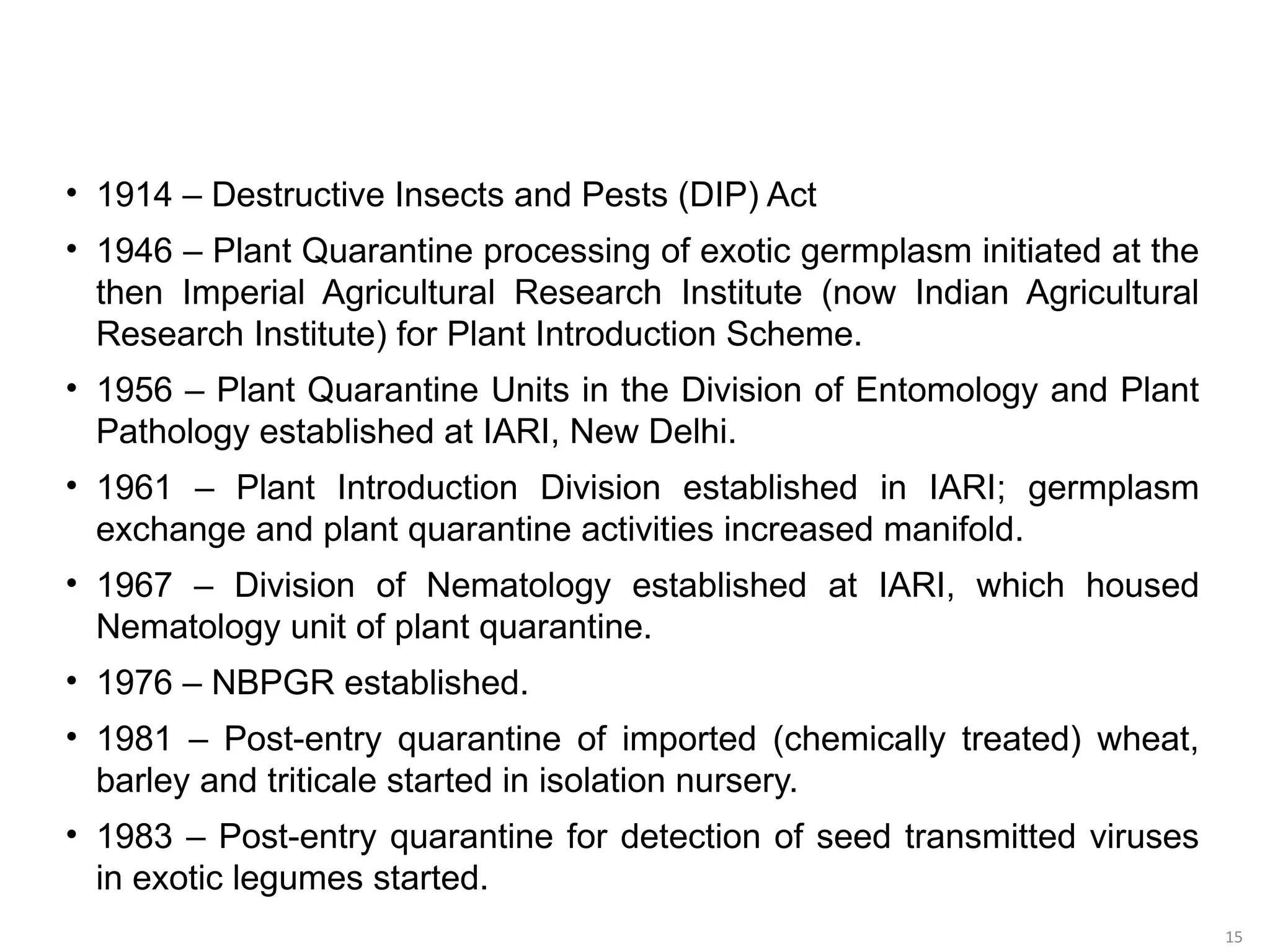 plant quarantine : there structure and function | PPSX