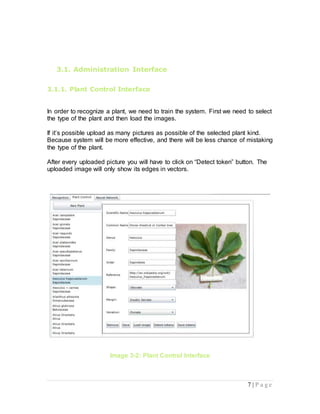 Plant recognition system | DOCX