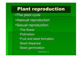 Plant reproduction | PDF