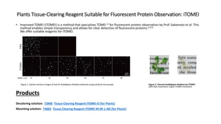 Plant Research Reagents | PPTX