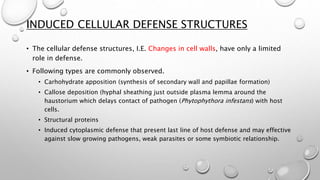 Plant resistance mechanism | PPTX