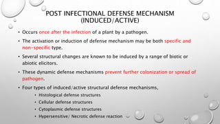 Plant resistance mechanism | PPTX