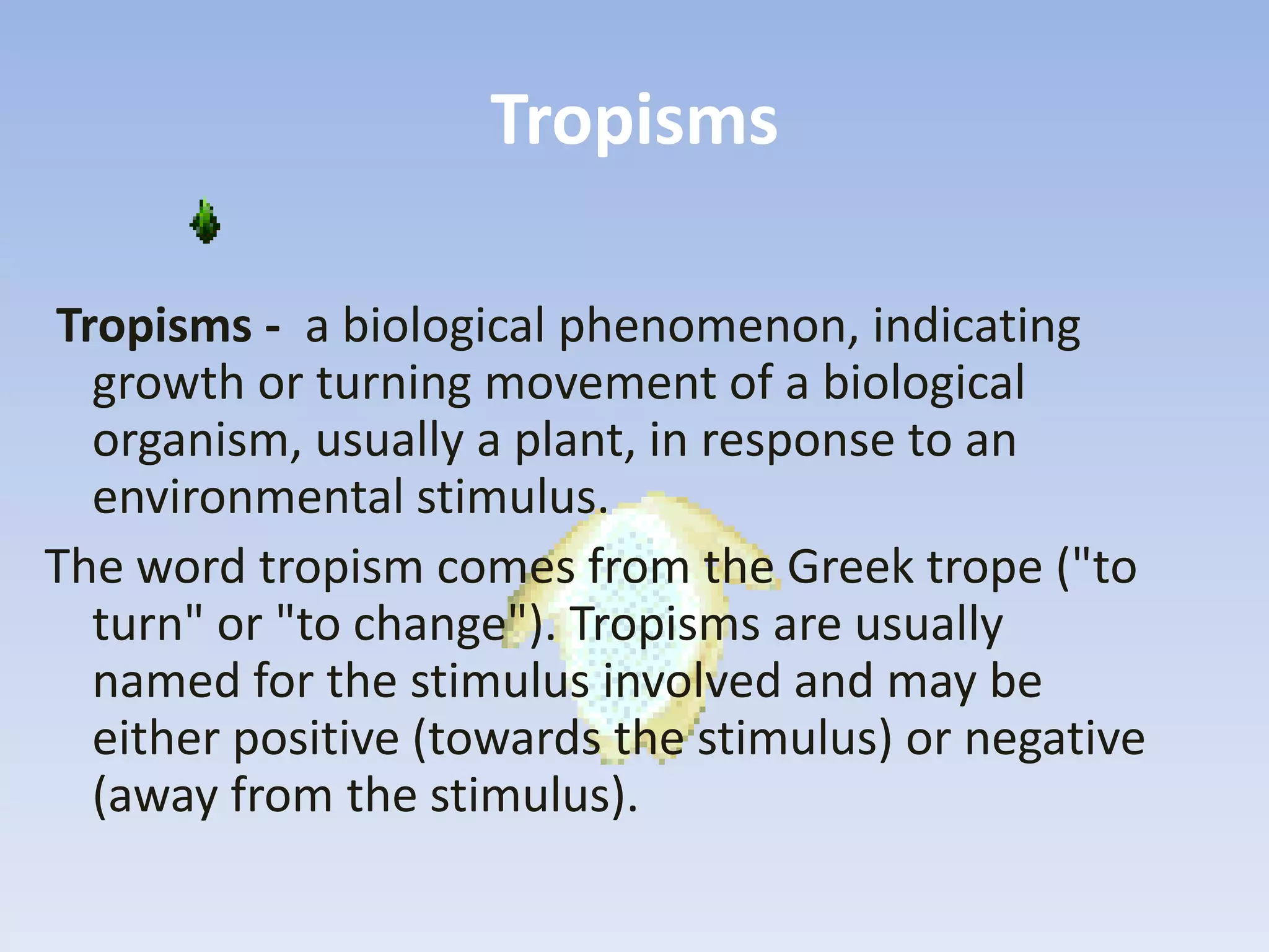 Plant responses to the environment | PPTX