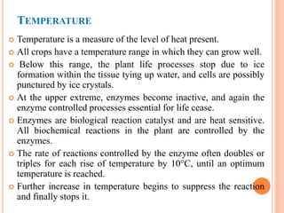 Plant response to green house environment | PDF