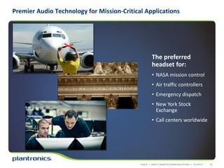 Plantronics corporate overview 2011 | PPT