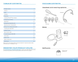 Plantronics cs60 usb user guide | PDF